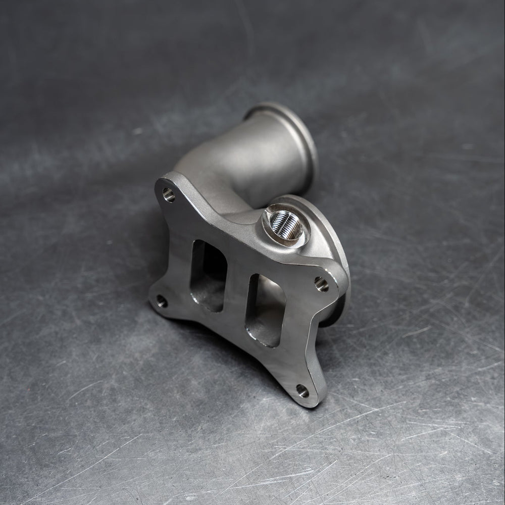 Garrett G-Series Top Mount V-band Adapter, EA888.3 MQB – Garage Auto Sports